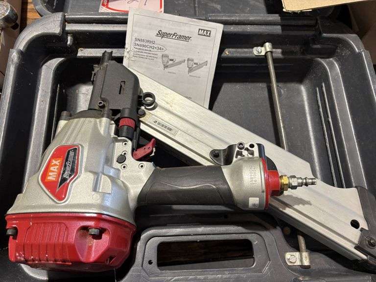 Max super framer nail gun - Bonnigson & Associates