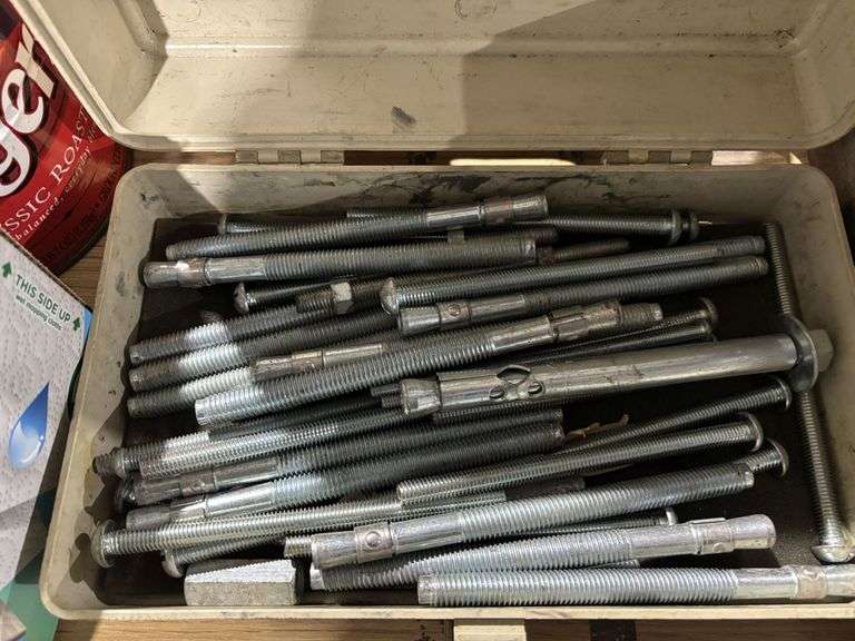 Bolts in box - Bonnigson & Associates