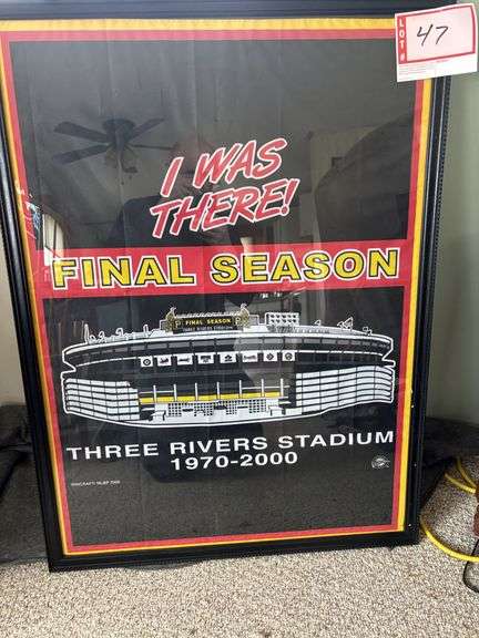 Three Rivers Stadium, final season flag in frame - Bonnigson & Associates