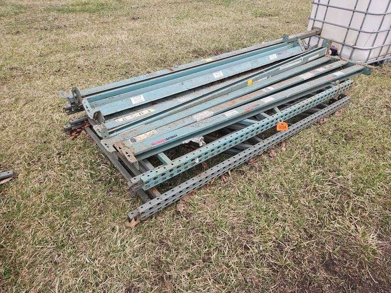 6654 - PALLET RACKING GRAY 7' TALL - Bonnigson & Associates