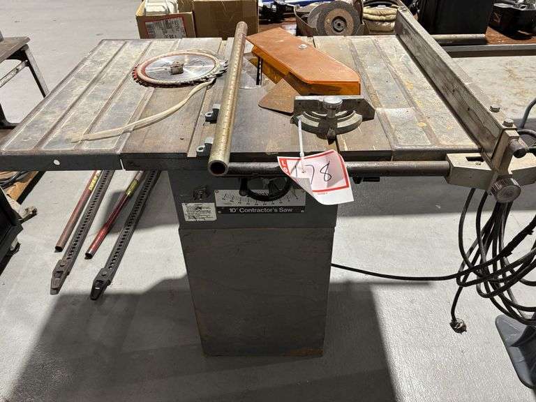 Rockwell, 10 inch tablesaw with blades - Bonnigson & Associates