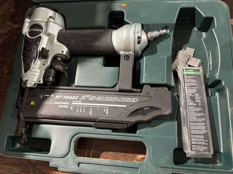 Hitachi nail gun - Bonnigson & Associates