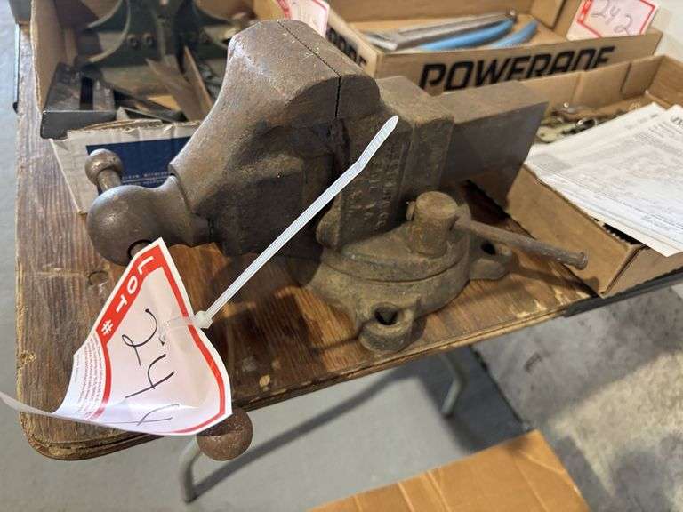 3 inch bench vise - Bonnigson & Associates