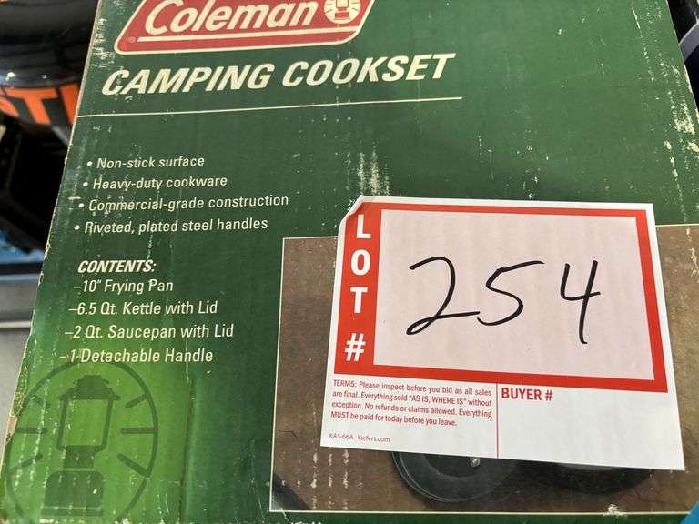 Coleman camping cook set - Bonnigson & Associates