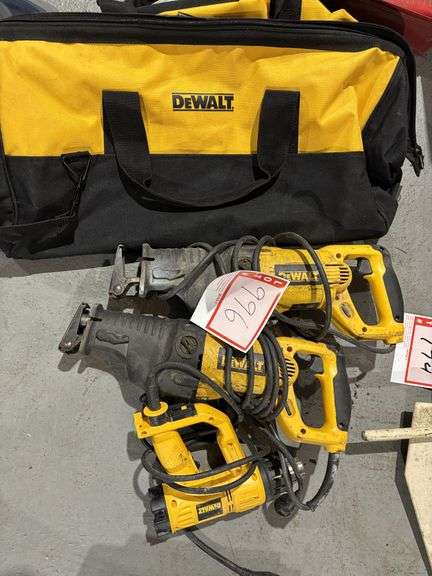 2 – Dewalt sawz all, Dewalt heat gun - Bonnigson & Associates