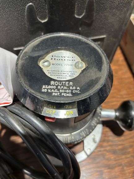 Routers - Bonnigson & Associates