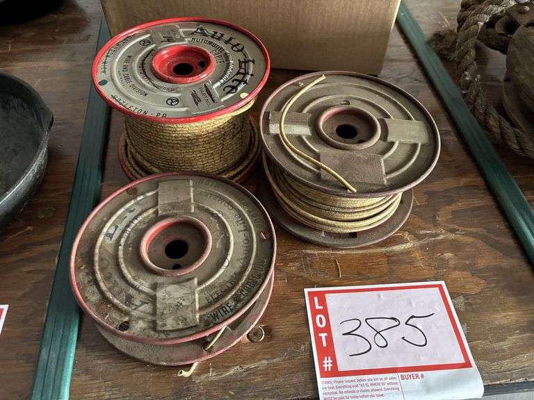 3 - spools wire - Bonnigson & Associates