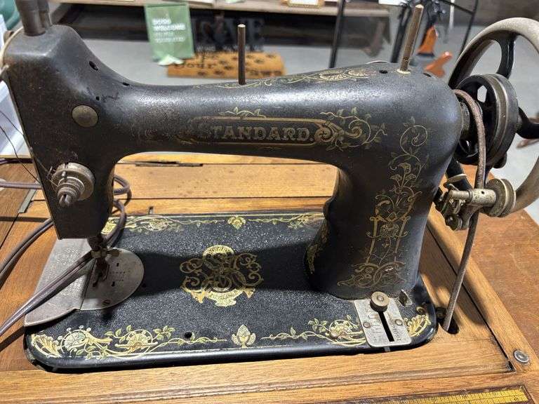 Standard treadle sewing machine - Bonnigson & Associates