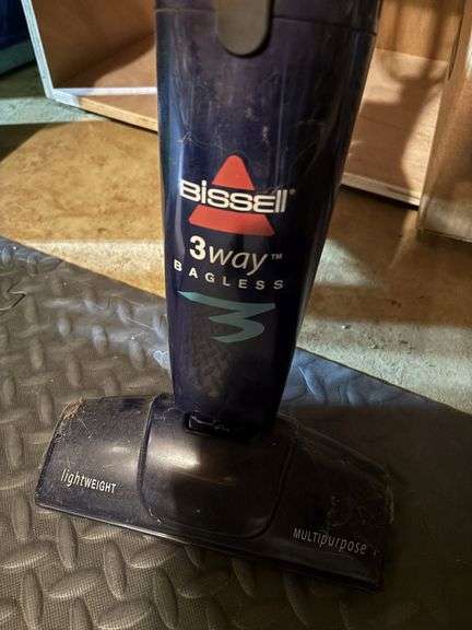 Bissell 3-way bag list sweeper - Bonnigson & Associates