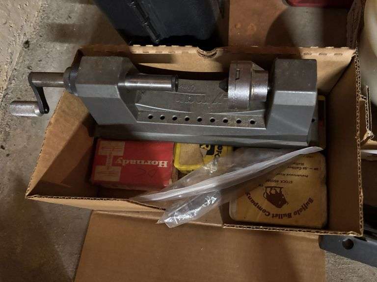 Gun case and loading tools - Bonnigson & Associates