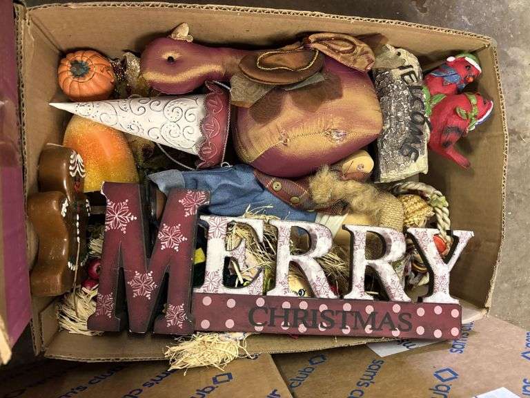 6 boxes of miscellaneous items - Bonnigson & Associates