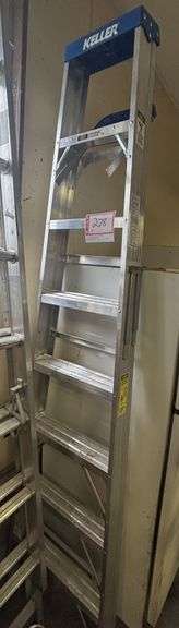 8 foot aluminum ladder - Bonnigson & Associates