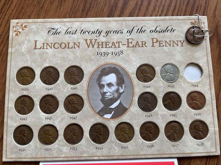 Wheat penny collection - Bonnigson & Associates
