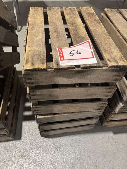 3 - wooden apple crates - Bonnigson & Associates