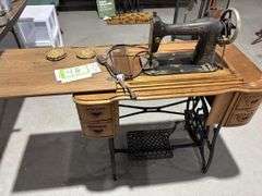 Standard treadle sewing machine - Bonnigson & Associates