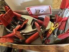 Box of clamps - Bonnigson & Associates