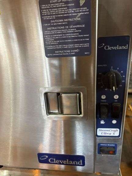 Cleveland steam craft ultra 5 Steamer, 21 x 31 x 62“ - Bonnigson ...