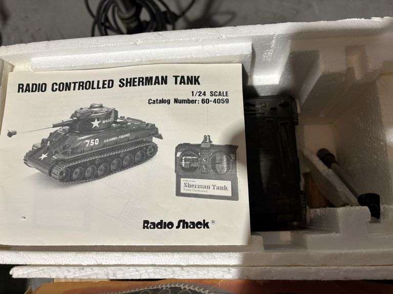 Sherman Tank, radio controlled - Bonnigson & Associates