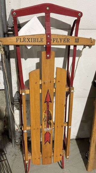Flexible flyer sled - Bonnigson & Associates