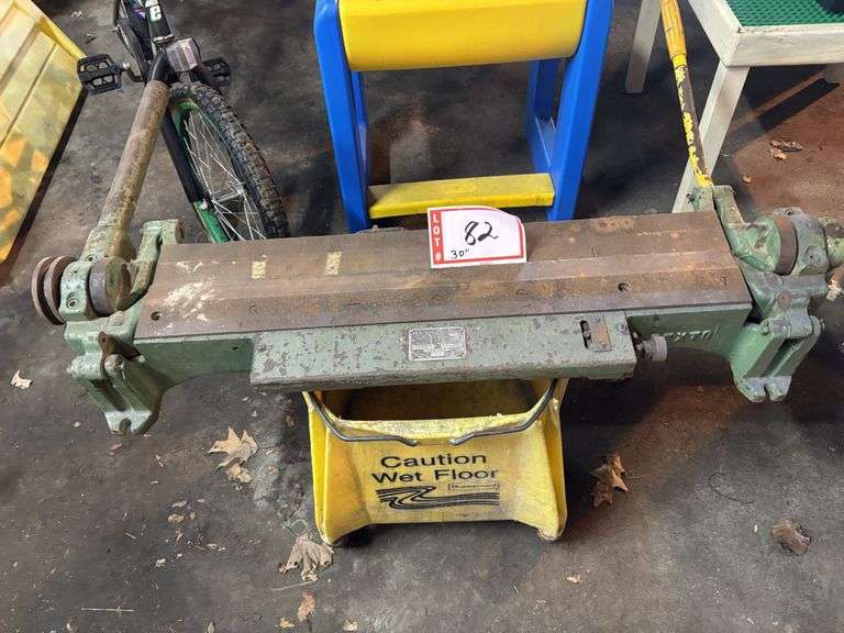 30" metal brake and mop bucket - Bonnigson & Associates