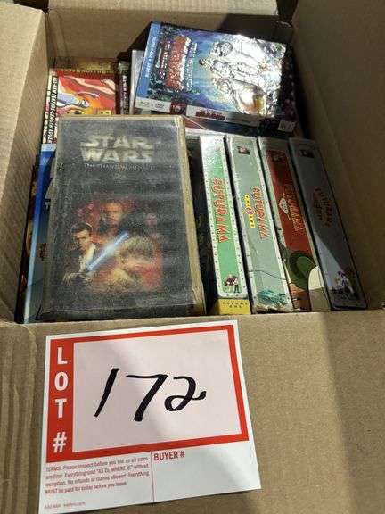 Large collection of VHS and DVD films - Bonnigson & Associates