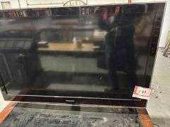 52 inch Samsung TV on entertainment stand - Bonnigson & Associates