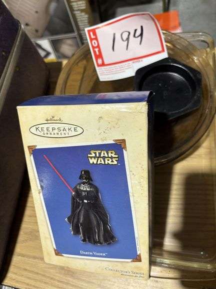 Darth Vader, 2 – Pyrex pipe plates, Pyrex bake pan - Bonnigson & Associates