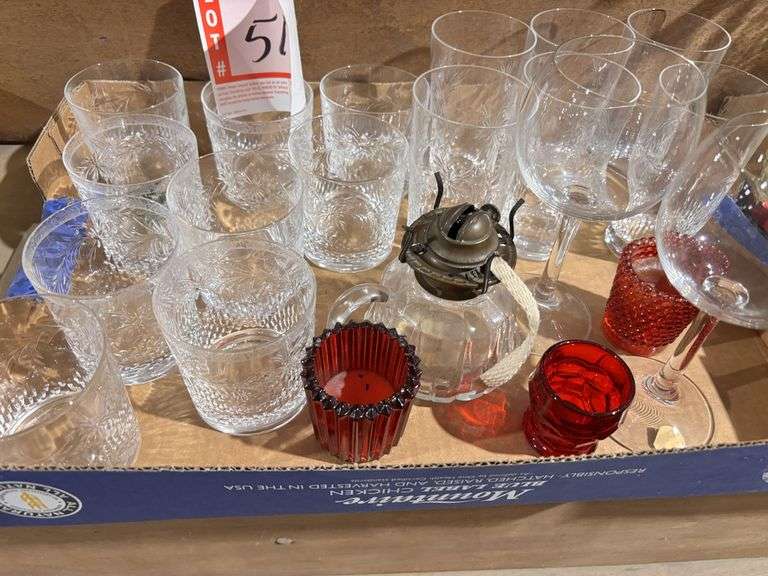 Crystal glassware - Bonnigson & Associates