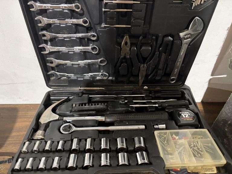 Rigid Sander, tool set and tape recorder - Bonnigson & Associates