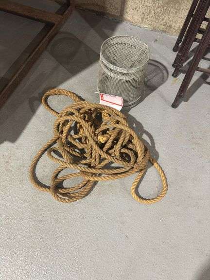 Fish trap, rope - Bonnigson & Associates