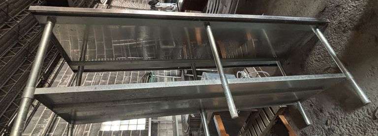 8 foot stainless steel table - Bonnigson & Associates