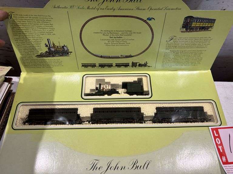John Bull train set - Bonnigson & Associates