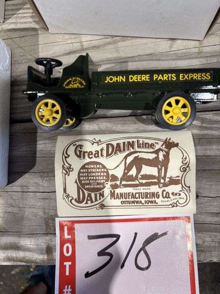 John Deere Parts Express truck - Bonnigson & Associates