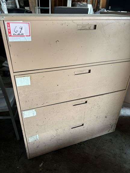 File cabinet, 42 x 18 x 50” - Bonnigson & Associates