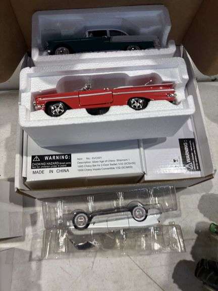 1955 Chevy Belair 2-door Sedan, 1959 Chevy Impala Convertible, 1953 ...