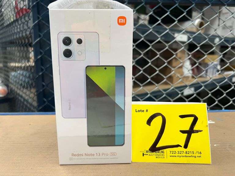 Celular Marca XIAOMI, Modelo REDMI NOTE 13PRO 5G, 8GB RAM y 128GB ROM ...