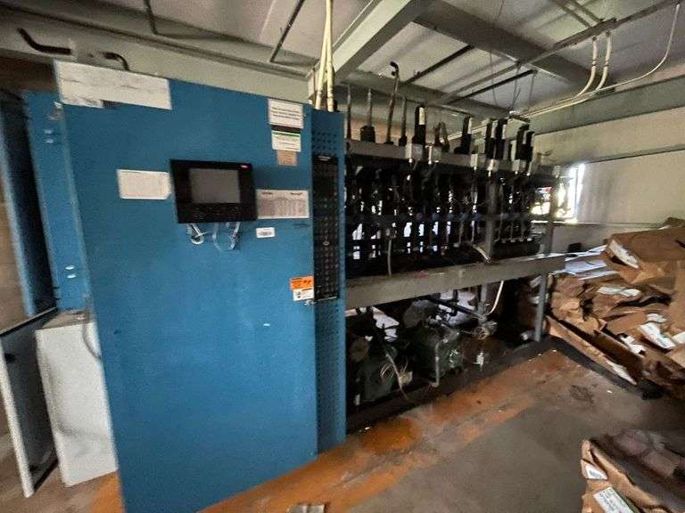 1 rack de compresores d refrigerac Hill Phoenix (COMPLETO NO FUNCIONA ...