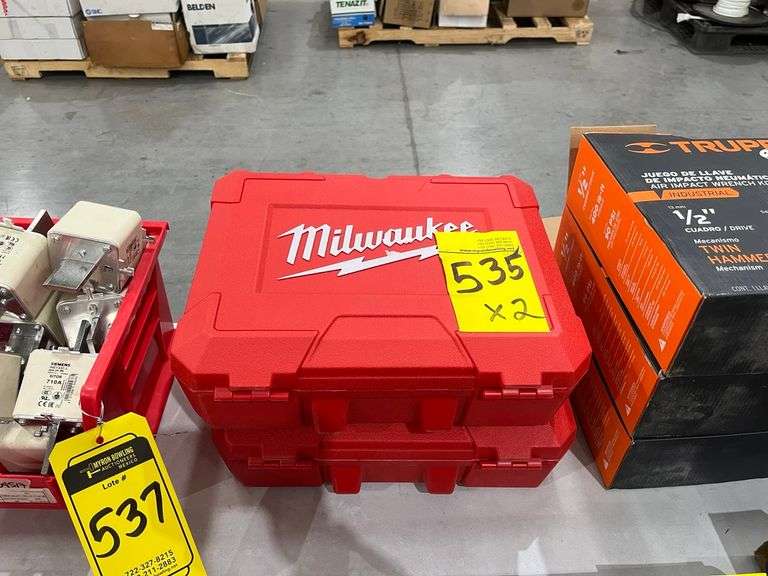 (2x) Milwaukee Electronic Torque, Modelo M8 / Electronic Torque Marca ...
