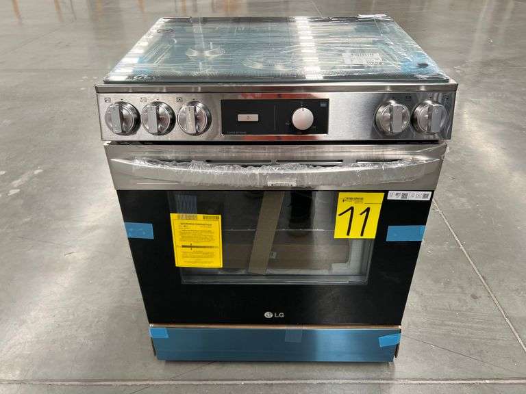 (NUEVO) Estufa de 5 quemadores Marca LG, Modelo LRGL5841S, Serie E02085 ...