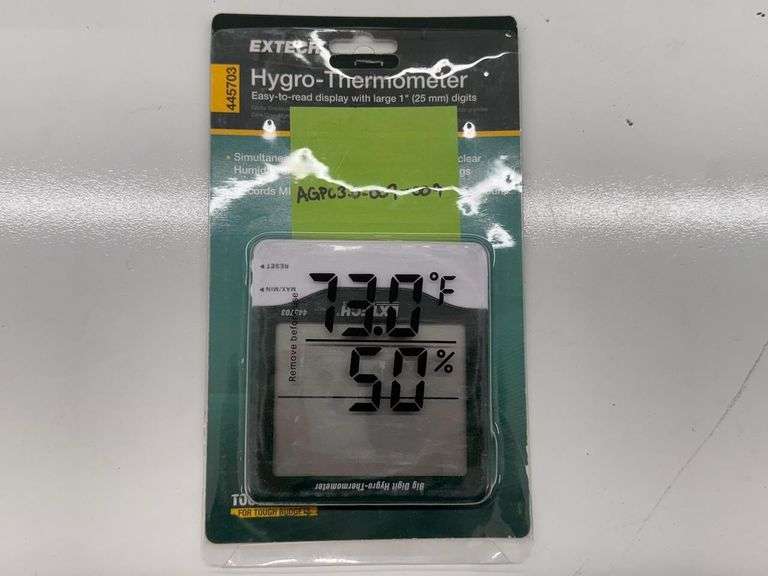 EXTECH Large-digit hydrographic thermometer, model 445703, serial ...
