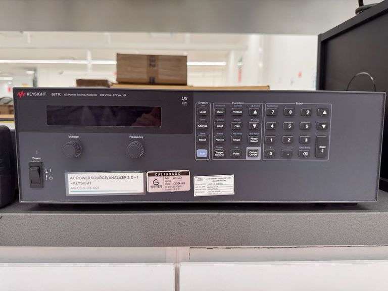 KEYSIGHT AC POWER SOURCE/ANALYZER, model 6811C, serial number ...