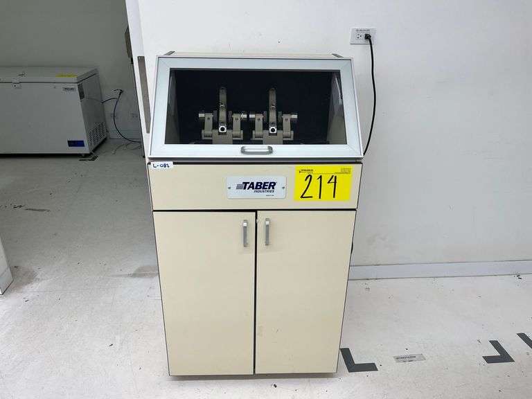 TABER INDUSTRIES DUAL PLATAFORM ABRASER / ABRASIVO DE PLATAFORMA DUAL ...