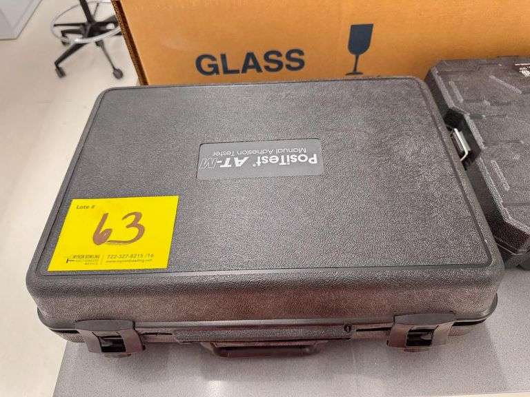 POSITEST AT ADHESION TESTER, model ATM20A, serial number AT20899 / TEST ...