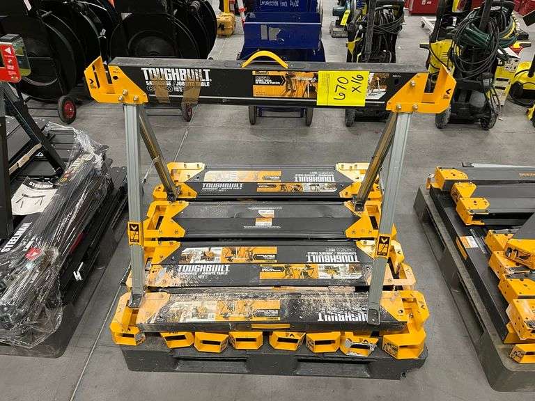 (16x) WORKESS Portable Folding Workbench, Model C300 / Mesa de trabajo ...