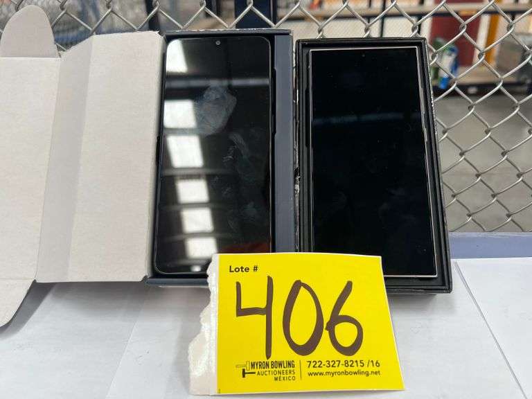 Lote de 2 celulares, contiene: 1 Telefono Marca SAMSUNG, Modelo S24 ...