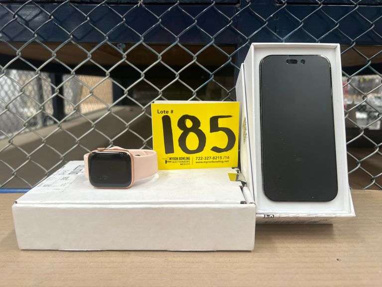 Lote de 2 articulos, contiene: 1 Celular Marca APPLE, Modelo IPHONE 14 ...