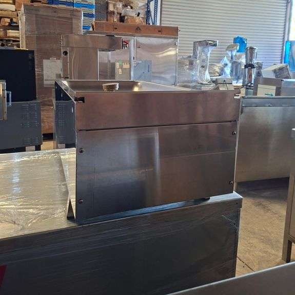 (NEW) Complete top with double bottom in AISI 304 stainless steel ...