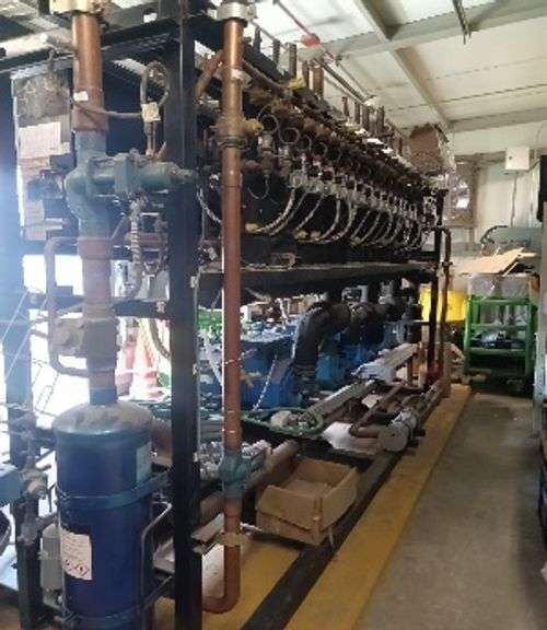 1 Rack sistema de compresores C/ Tablero y contralodador (Incompleto ...