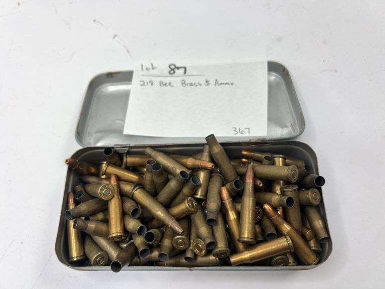 218 Bee Brass and Ammo - Brian Burke Auctions