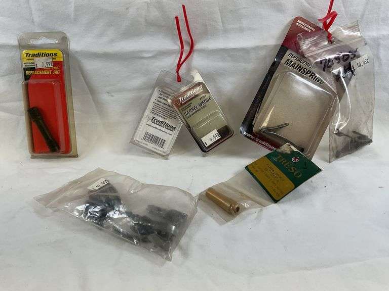 15 items of new old stock for black powder - traditions replacement jag ...